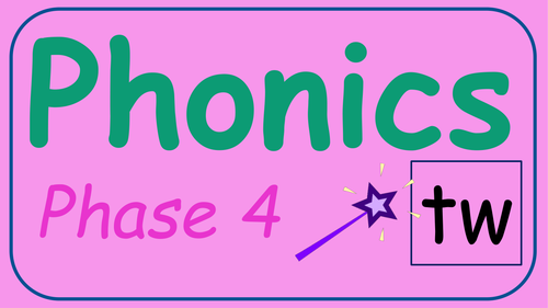 Phonics phase 4 - The 'tw' sound - Consonant blends | Teaching Resources