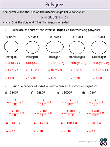 Irregular and Regular Polygons - animated PowerPoint with Questions and ...