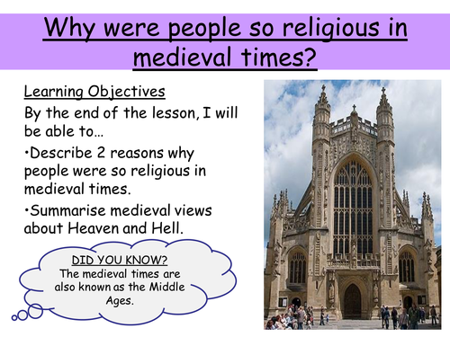 Medieval Life Resources/SoW | Teaching Resources