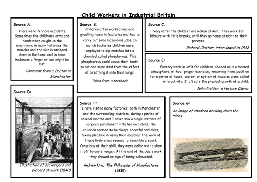 Industrial Revolution Resources/SOW | Teaching Resources