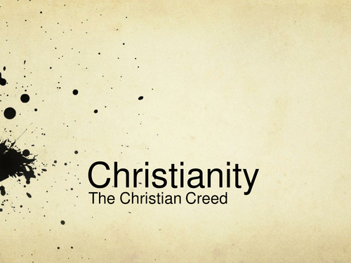 Year 5 - RE (Christian Creed) Lesson Plans and PowerPoints and Overview ...