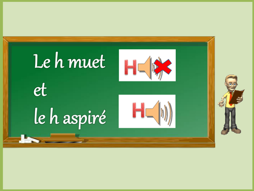 Phonétique française - French phonetics - Le h aspiré et le h muet ...