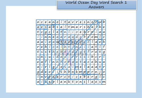 World Ocean Day Puzzle Pack | Teaching Resources