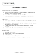 Café role plays in French | Teaching Resources