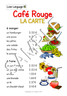 Café role plays in French | Teaching Resources