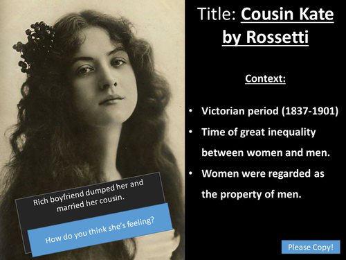 2 Lessons: 'The Man He Killed' & 'Cousin Kate' (Edexcel Conflict Poems ...