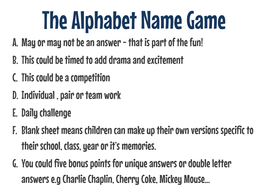 End of Term Activities - Alphabet Games - Lasts for Hours | Teaching ...