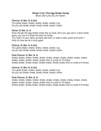 Shake it Up (Egg Shaker Song) | Teaching Resources