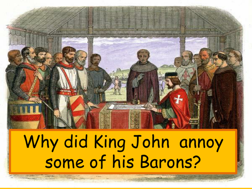 King John and the Magna Carta | Teaching Resources