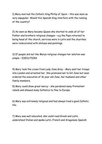 Did Bloody Mary deserve her nickname? Analysis of Mary I Tudor ...