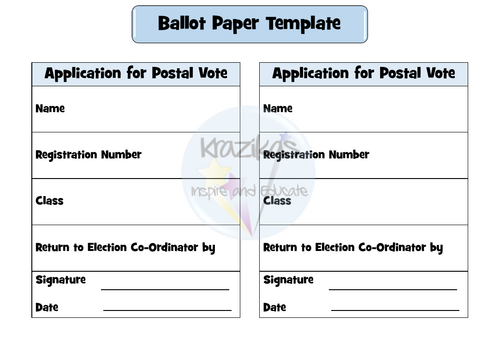 Mock Election Pack | Teaching Resources