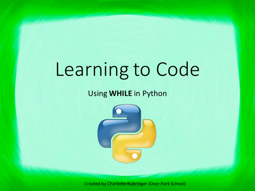 Computational Thinking - Python | Teaching Resources