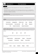 Worksheet Pack for Pearson Edexcel GCSE Music (2016 Specification ...