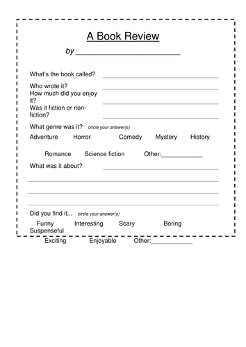 Book review | Teaching Resources