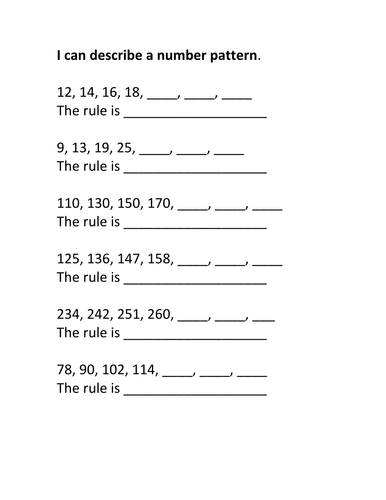 KS1 Number Sequences | Teaching Resources KS1 Number Sequences | Teaching Resources