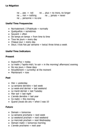 French GCSE / Years 8 + 9 - Past, Present + Future Tenses - Range of ...