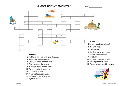 End of term Literacy activity: Summer Holiday worksheets | Teaching ...