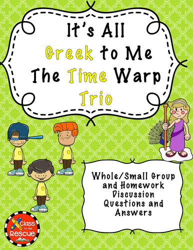 It's All Greek to Me Discussion Questions and Answers | Teaching Resources