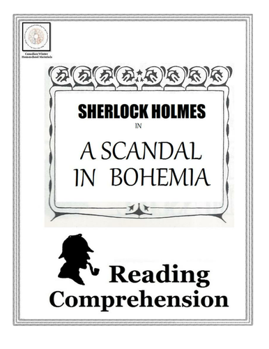 Reading Comprehension: Sherlock Holmes in A Scandal in Bohemia ...