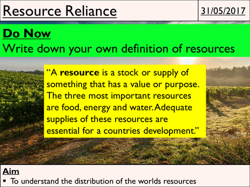 Global Resources | Teaching Resources