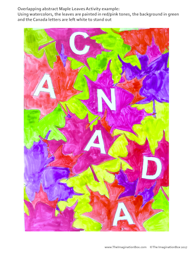Canada Day 1st July Maple Leaf Theme Art & Classroom Decor | Teaching ...