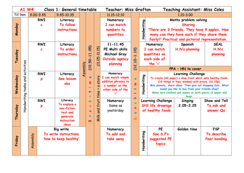 Autumn 1 - Year 1 new curriculum - ALL maths and literacy weekly plans ...