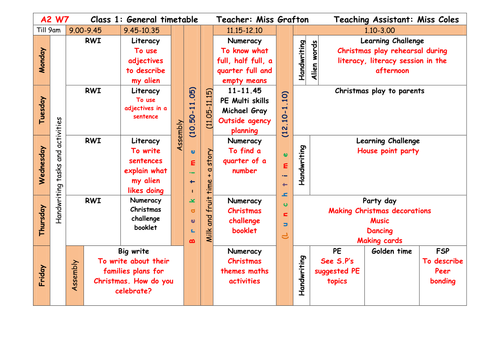 Autumn 2 - Year 1 new curriculum - ALL maths and literacy weekly plans ...
