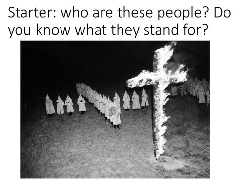 KS3 Civil Rights in America - Introduction (part 1) | Teaching Resources