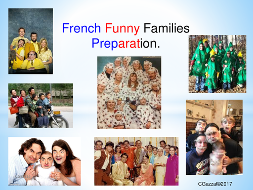 French KS2 & KS3 - Creating Funny Families. (Self & Family) | Teaching ...