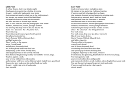 Conflict Poetry: 'Last Post' by Carol Anne Duffy by jbamforth ...