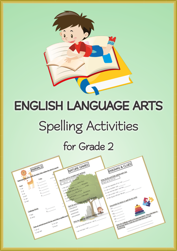 ENGLISH LANGUAGE ARTS Spelling Activities for Grade 2 | Teaching Resources