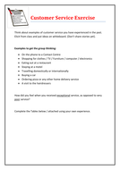 Customer Service Skills Worksheets and Activities by Resource_Creator ...