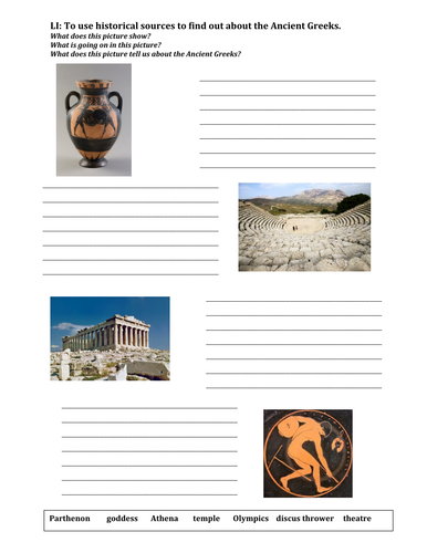Ancient Greek Topic resources | Teaching Resources