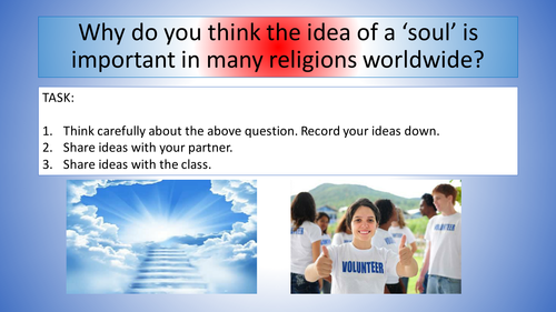What Do Religions Teach About The Soul | Teaching Resources