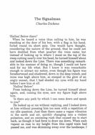 'The signalman' whole lesson, with plan plus three extra linked ...