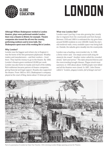 Shakespeare Week: KS2 or 3 activity: Elizabethan lady's letter about ...