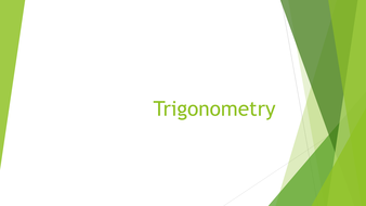 Real life trigonometry starter | Teaching Resources