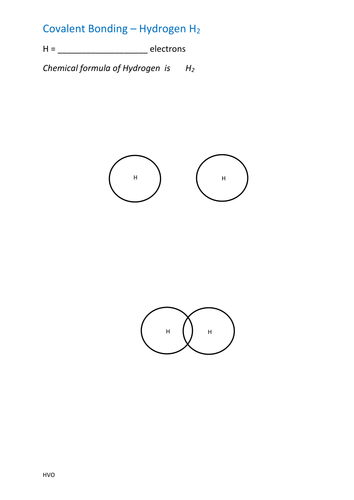 Covalent bonding worksheets for the new AQA GCSE 2018 | Teaching Resources