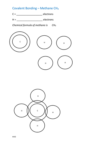 Covalent bonding worksheets for the new AQA GCSE 2018 | Teaching Resources