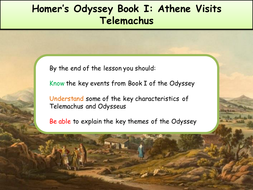 Homer’s Odyssey – Book I: Athene visits Telemachus: key events ...