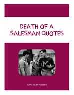 Death of a Salesman Quote Booklet | Teaching Resources