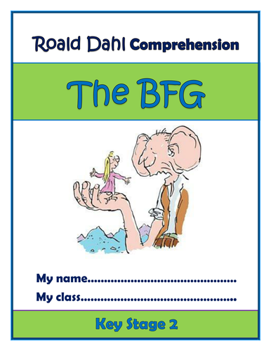 The BFG - Roald Dahl - KS2 Comprehension Activities Booklet! | Teaching ...
