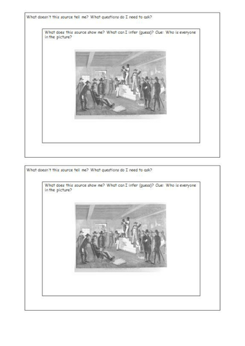 Slave auctions - two lessons | Teaching Resources