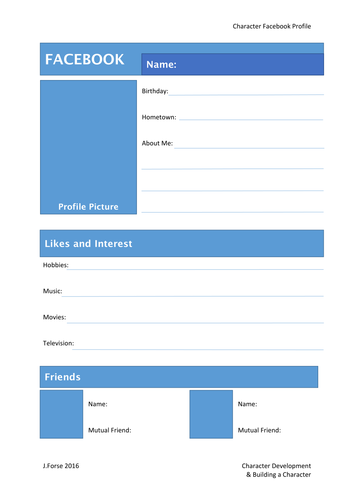 Character Building Facebook Page | Teaching Resources