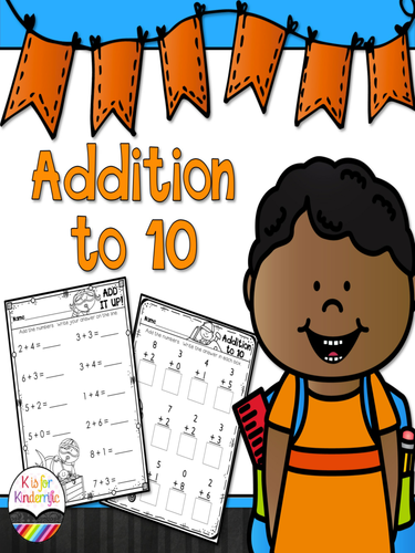 Addition Practice to 10 | Teaching Resources