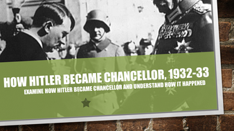 Weimar and Nazi Germany: 2.4 How Hitler became Chancellor, 1932-33 ...
