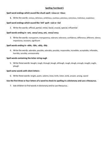 Spelling and Grammar (SPAG) assessment based on Target Tracker ...