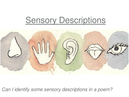 Sensory descriptions- improving creative writing | Teaching Resources