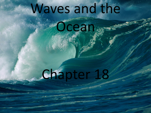 Marine Science - Waves | Teaching Resources
