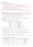 Specific Heat Capacity Powerpoint and Worksheet - AQA GCSE 2016 ...